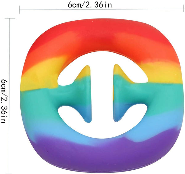 Tantra Snappers Fidget Toy, Grab and Snap Hand Toy, Stress Relief, Squ ...