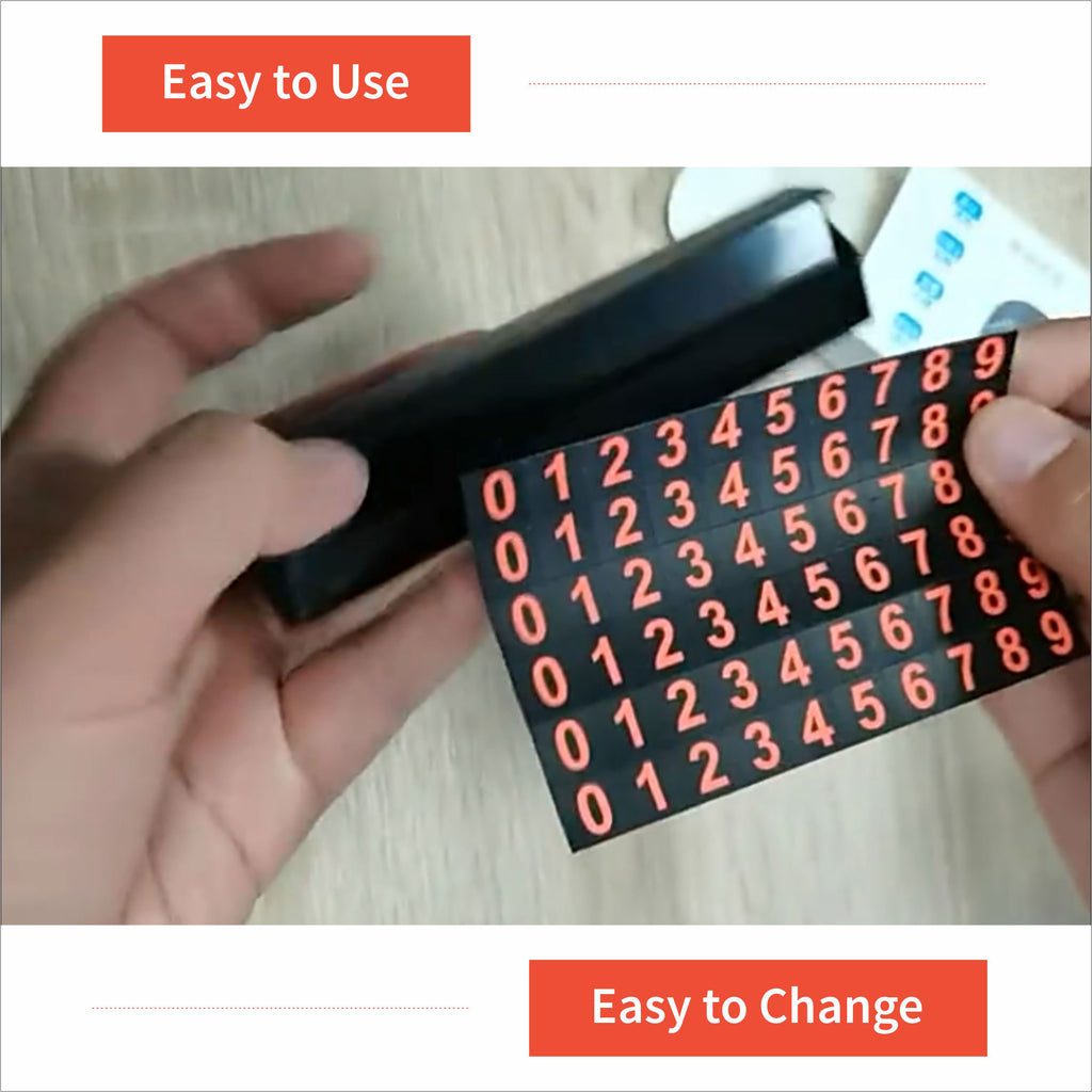 TANTRA Car Parking Magnetic Telephone Number Plate – My Tantra Store