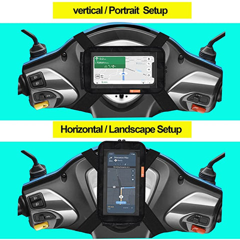 TANTRA Mobile Holder for Scooty Scooter Phone Pouch for Activa Jupiter ...