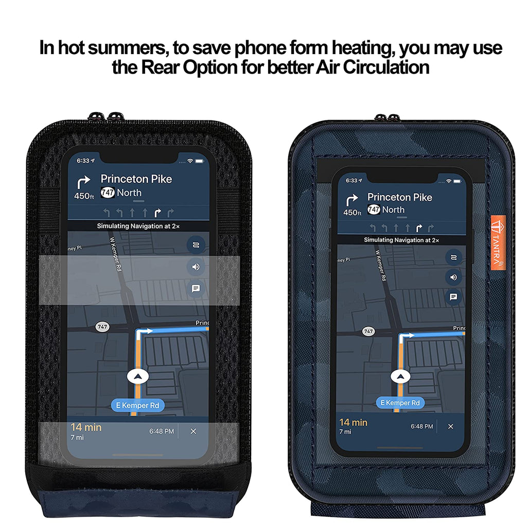 TANTRA Mobile Holder for Scooty Scooter Phone Pouch for Activa Jupiter ...